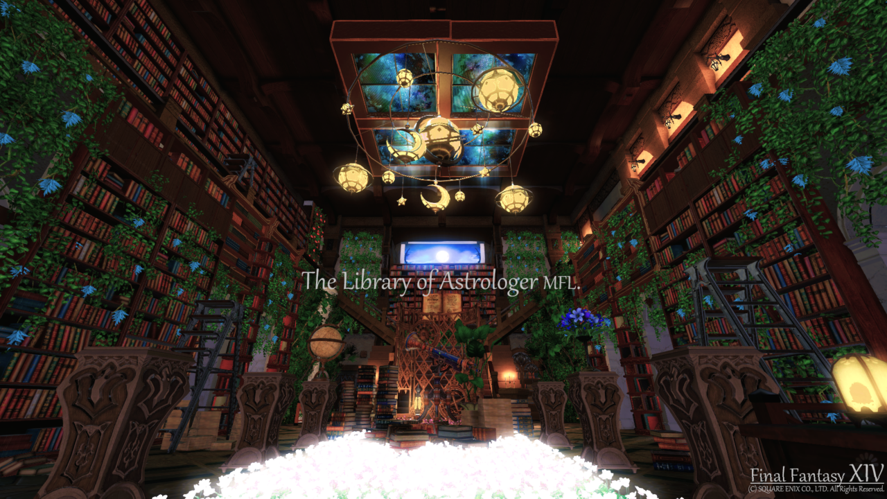 The Library of Astrologer MFL . | StudioXIV