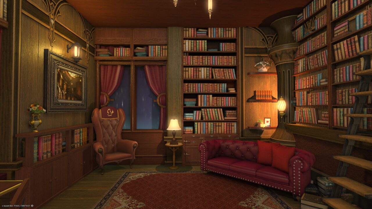 rainy library | StudioXIV