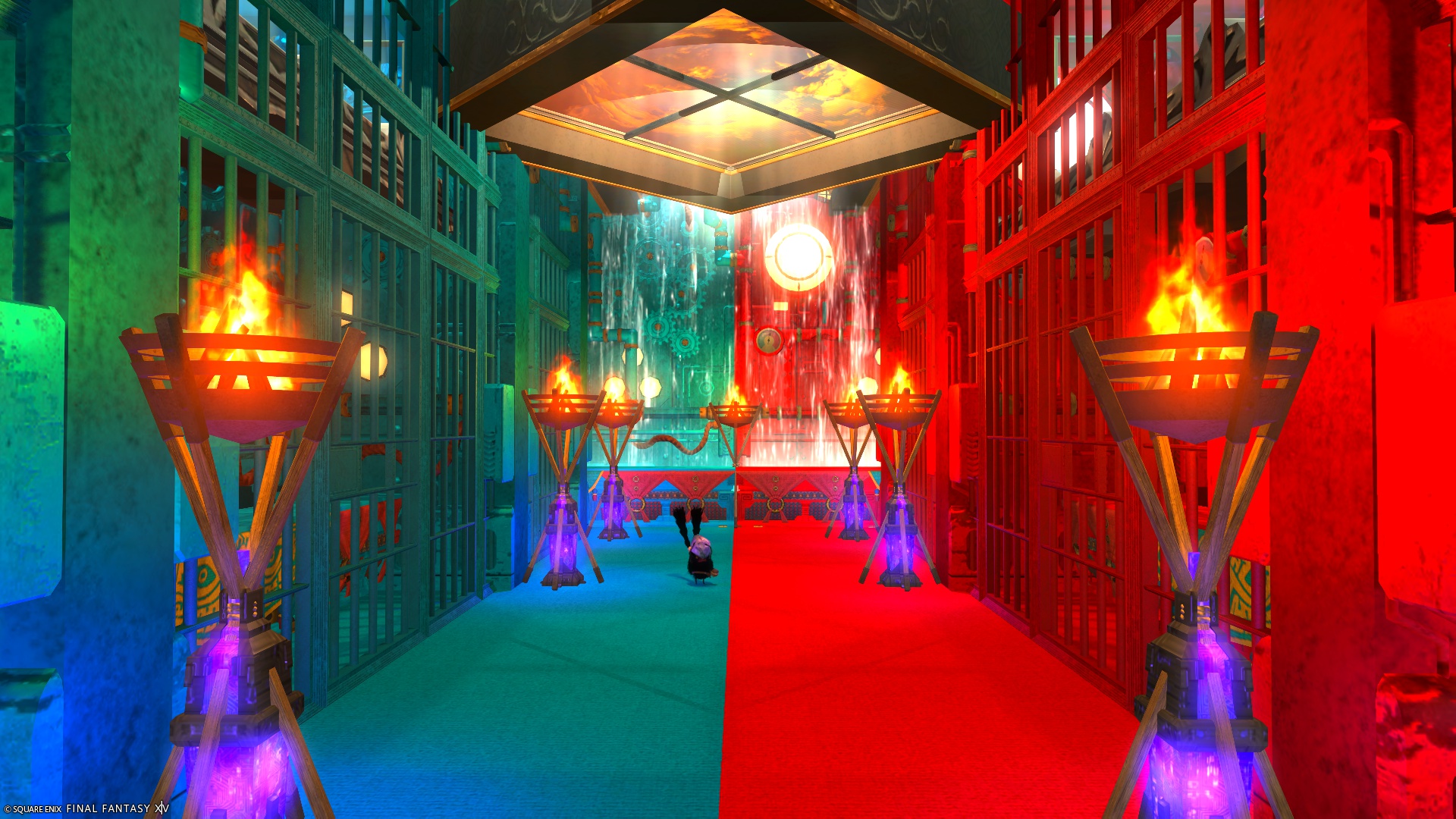 [ Red x Sky blue ] | StudioXIV